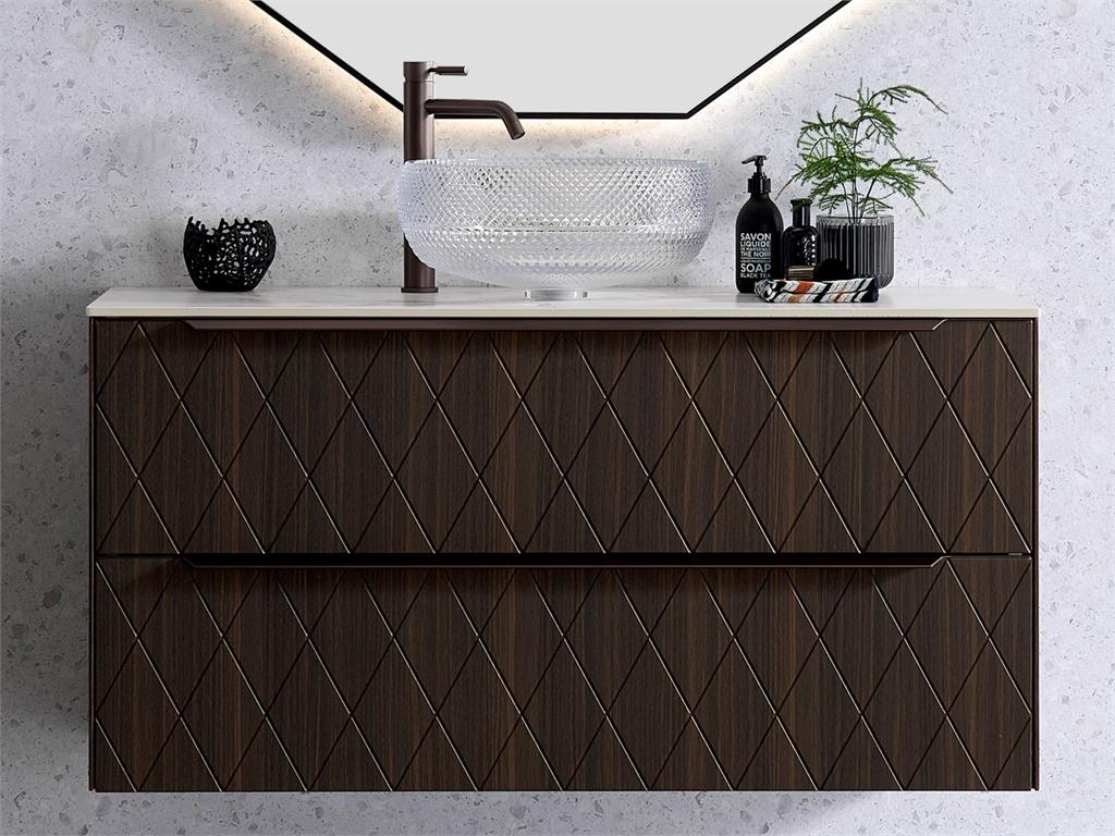 Como 120 Deco - Amerikansk Valnøtt - Scala Bad AS